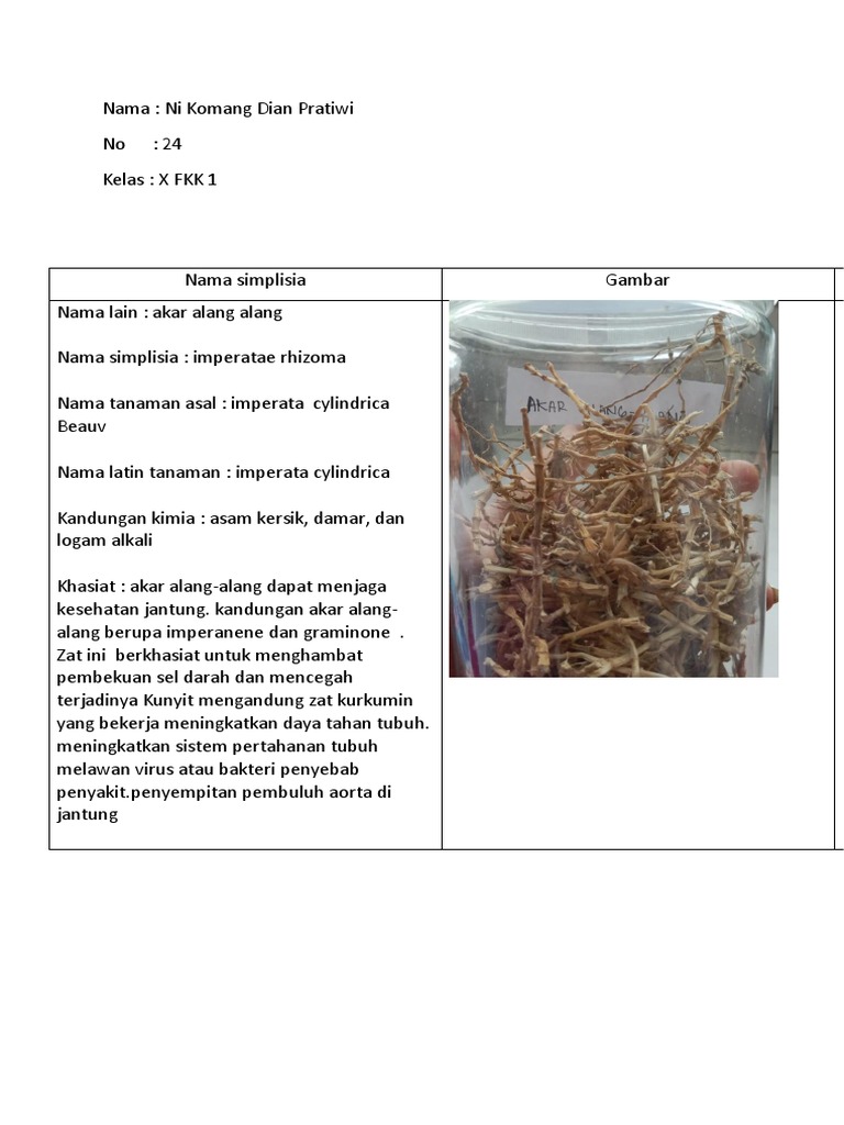 NAMA-NAMA SIMPLISIA 2.pdf | PDF