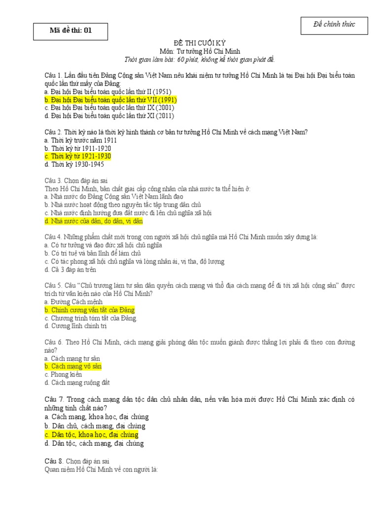 De Thi Cuoi Ky v1 | PDF