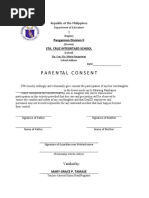 Parental Consent - Municipal Meet | PDF
