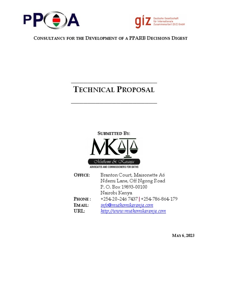 Technical Proposal | PDF