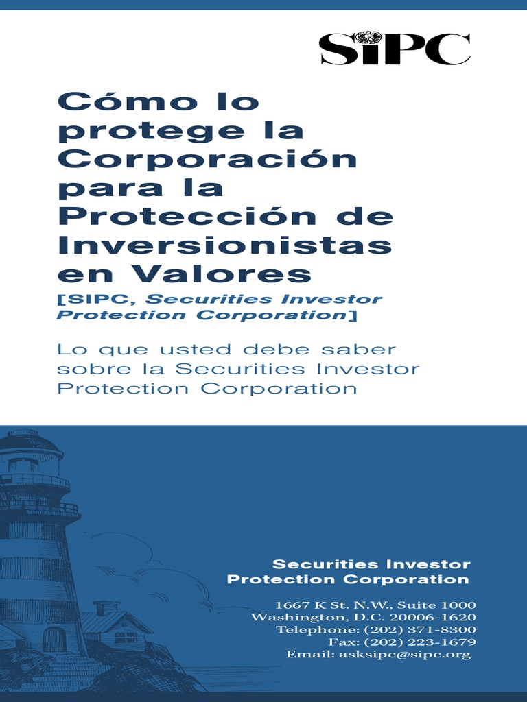 Cómo La SIPC Lo Protege PDF | PDF | Bancarrota | Dólar de los Estados ...