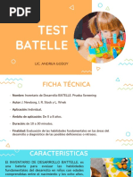 Evaluación Desarrollo Infantil Battelle | PDF