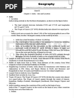 Class 9 - List of Map Pointing - Annual Examination | PDF