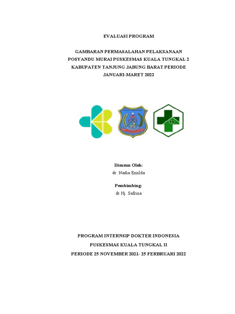 Dr. Nadia Emilda - Awal - EVAPRO | PDF