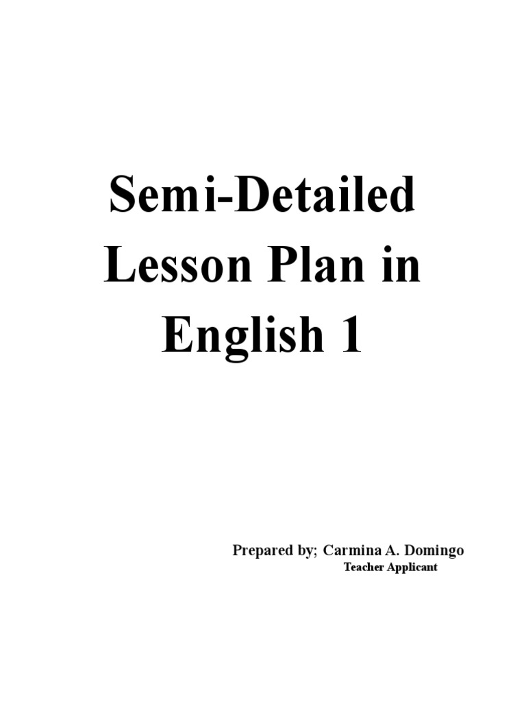 Lesson Plan: Kinds of Sentences | PDF | Sentence (Linguistics) | Question