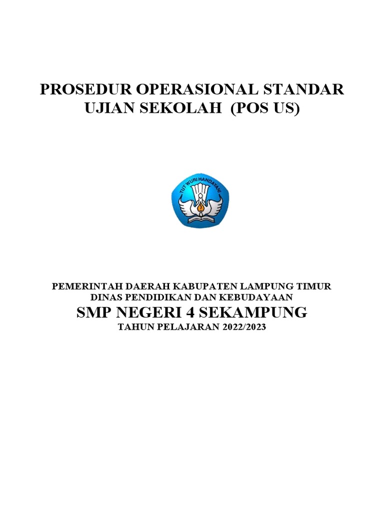 Pos-Us-Lengkap-2023 SMPN 4 SKPG | PDF