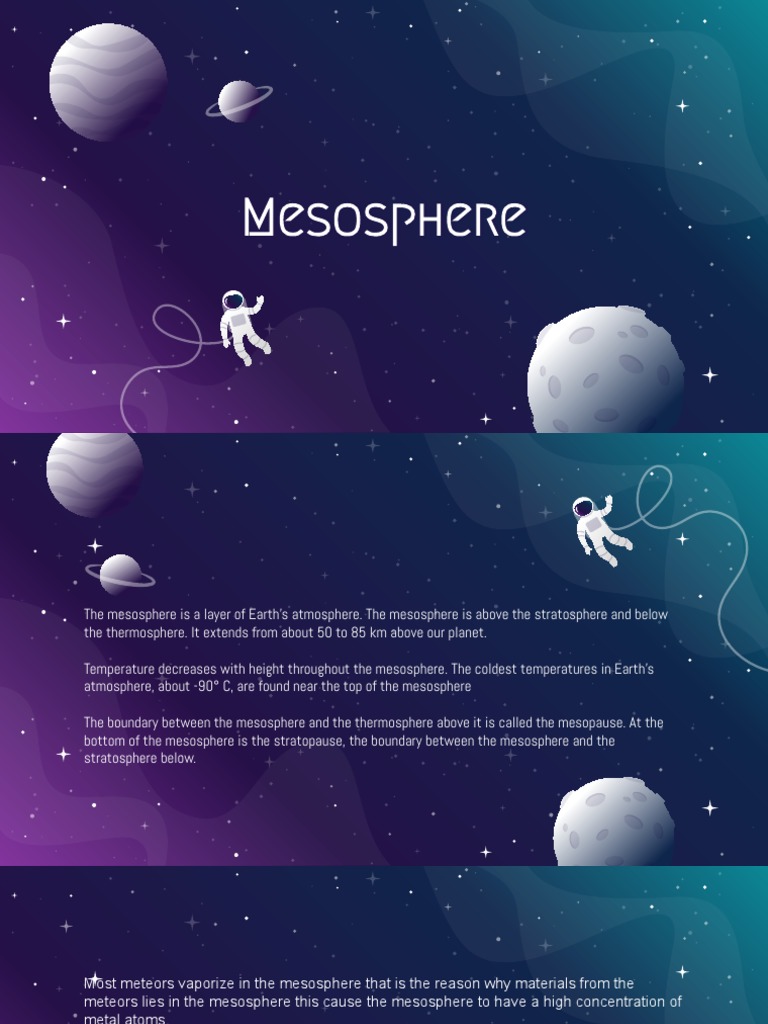 Mesosphere PDF | PDF | Science & Mathematics