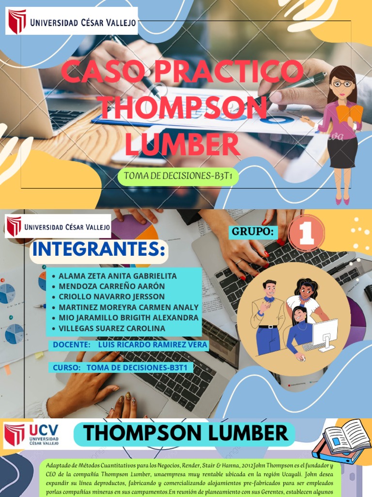 CASO PRÁCTICO Thompson Lumber PDF | PDF