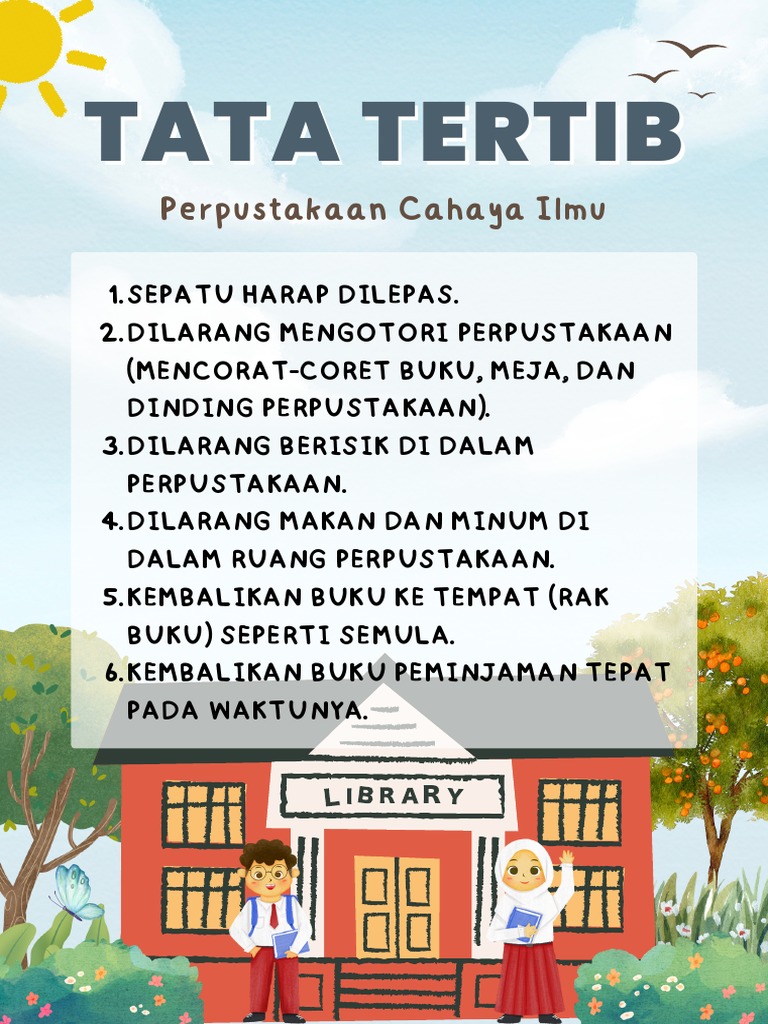 Tata Tertib Perpustakaan | PDF