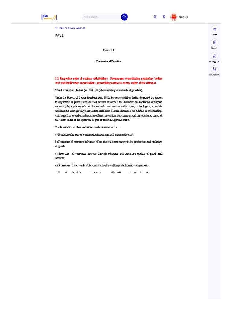 Roles in Professional Practice Standards | PDF