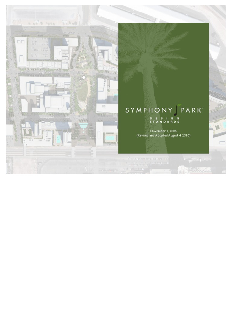 Symphony Park Design Standards PDF | PDF | Computers | Technology & Engineering