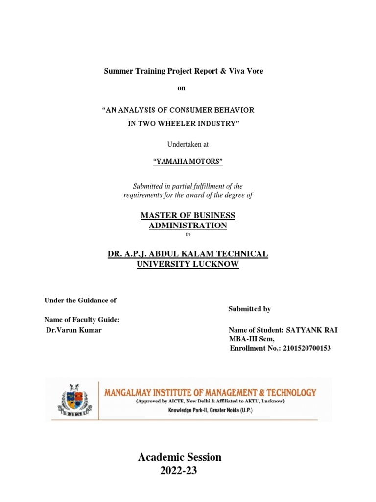 Marketing SUMMER INTERNSHIP REPORT.pdf | PDF