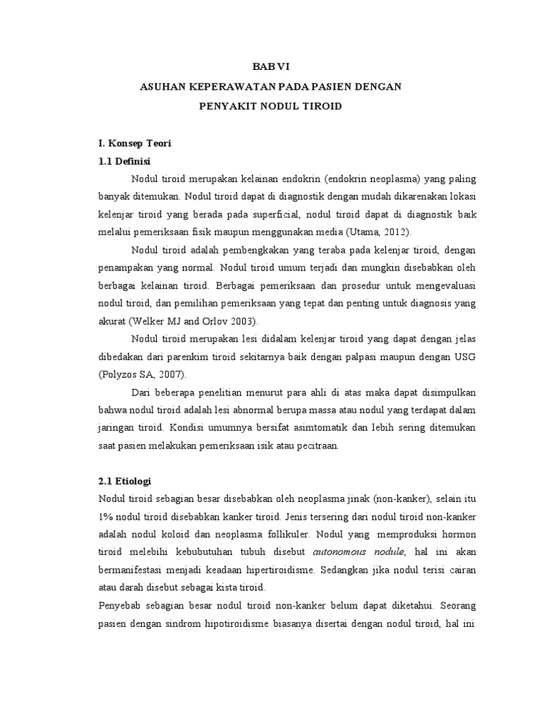 Nodul Tiroid | PDF