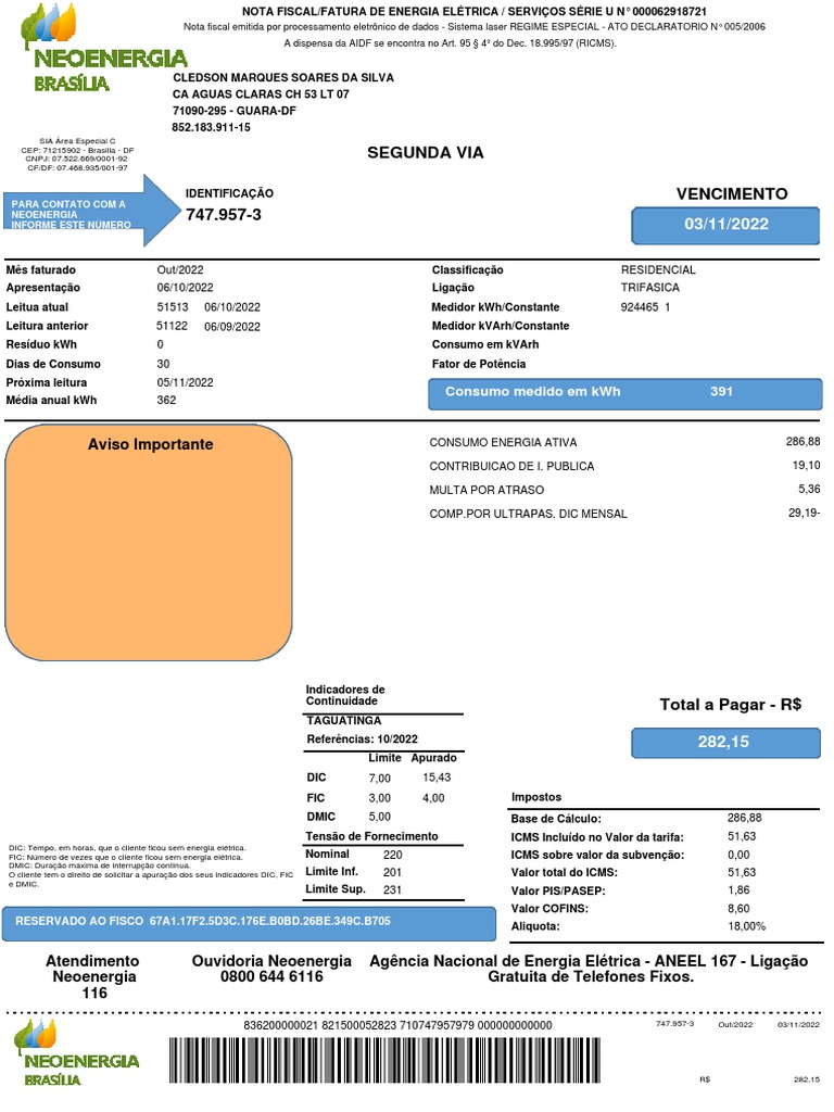 Neoenergia Caac PDF | PDF