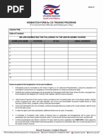 Potential Assessment Form | PDF | Leadership | Behavior Modification