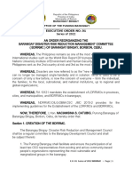 EXECUTIVE ORDER-BDRRMC, Sample | PDF | Emergency Management | Emergency