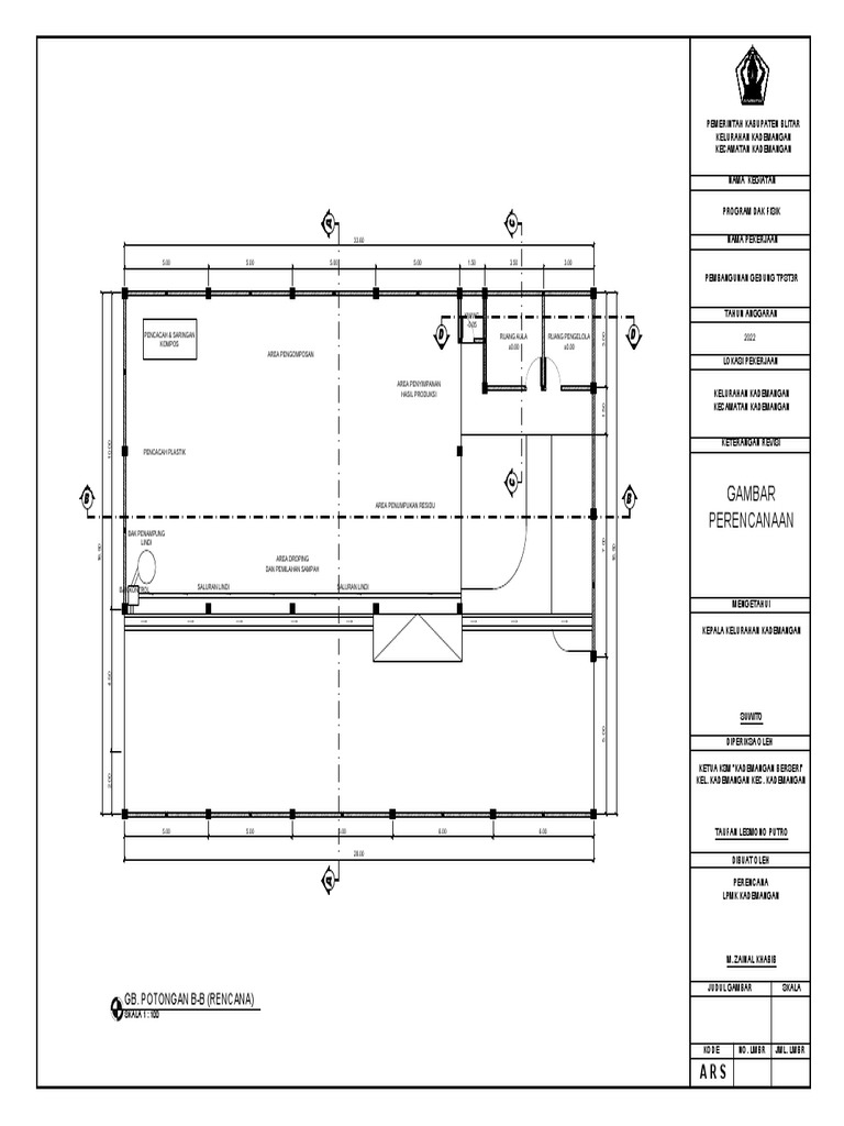 Denah TPS3R Baru | PDF