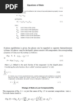 Peng-Robinson Equation of State Overview | PDF | Applied And ...