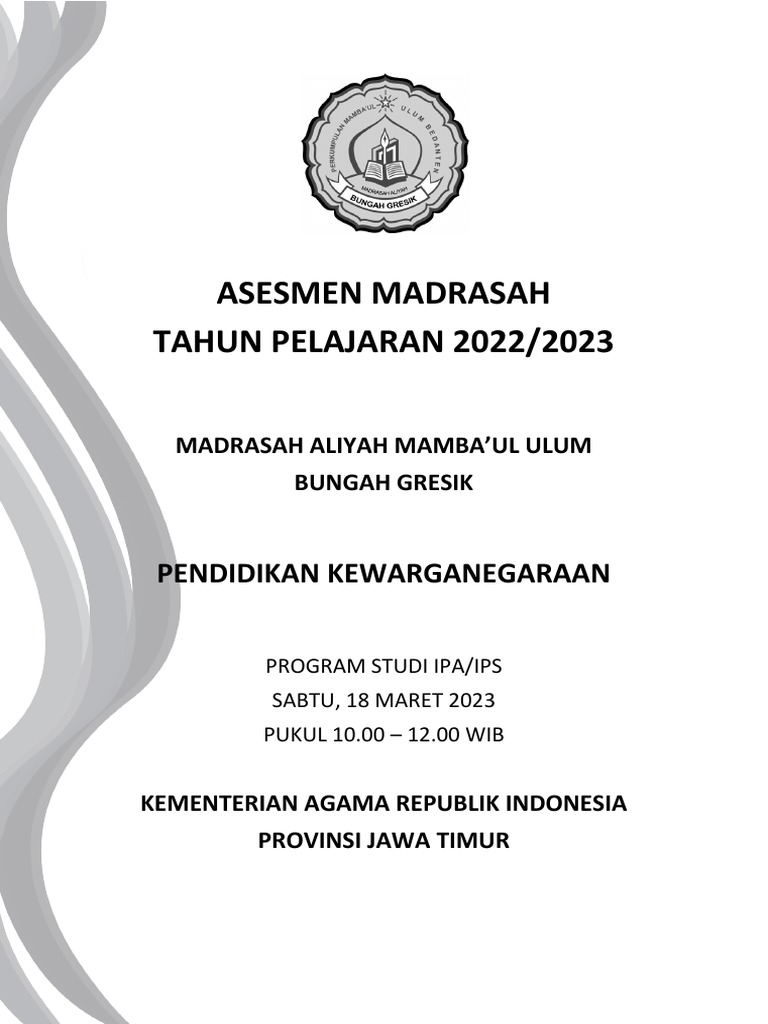 Am - PKN - Master Soal | PDF