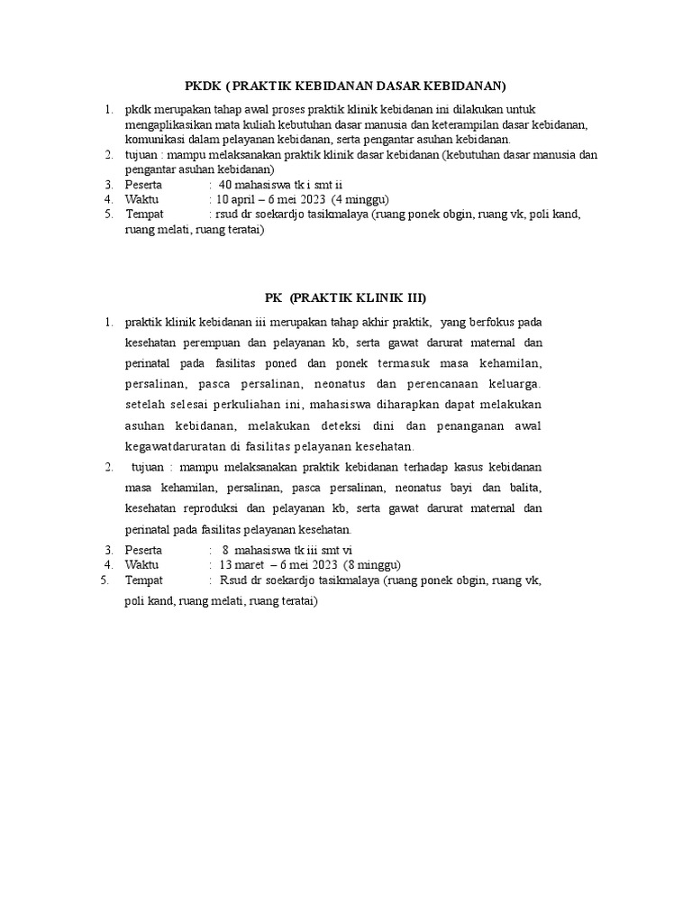 Resume PKD dan PK III.docx | PDF