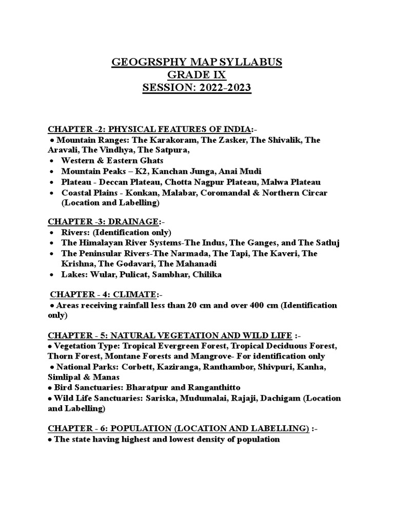 Prudence G9 Geography Map | PDF