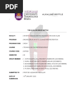 ENT 600 Case Study | PDF | Entrepreneurship | Swot Analysis