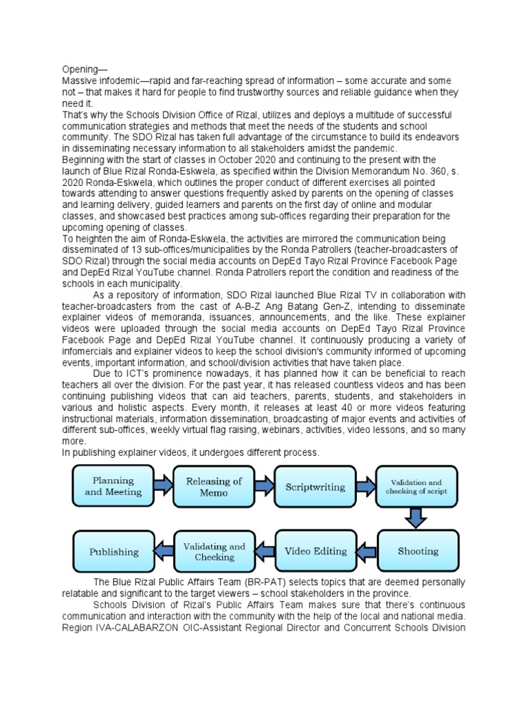 Broadcast Script | PDF