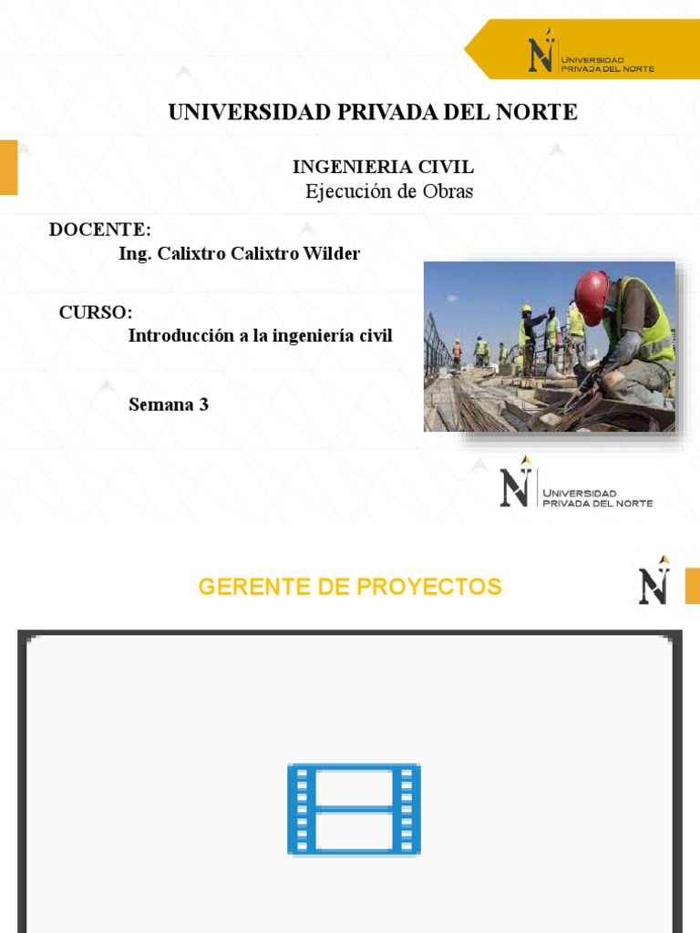 Semana - 3 Ejecucion e Obras | PDF