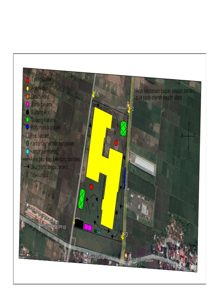 Apartemen Site Plan PDF | PDF