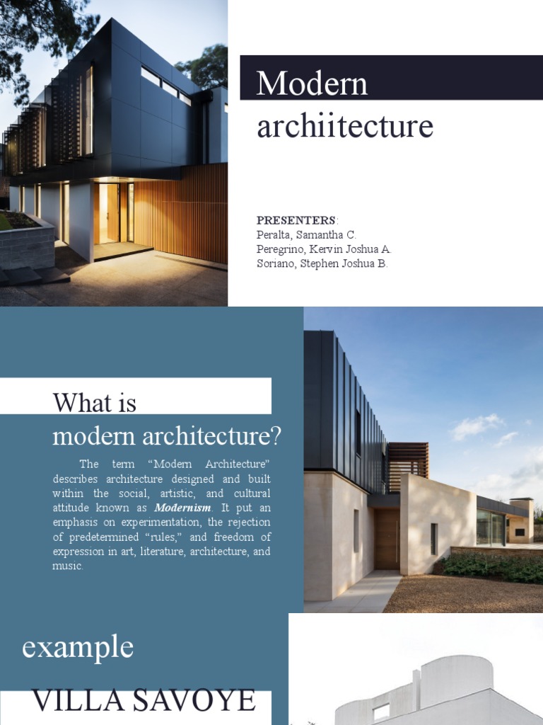 Modern Architecture | PDF
