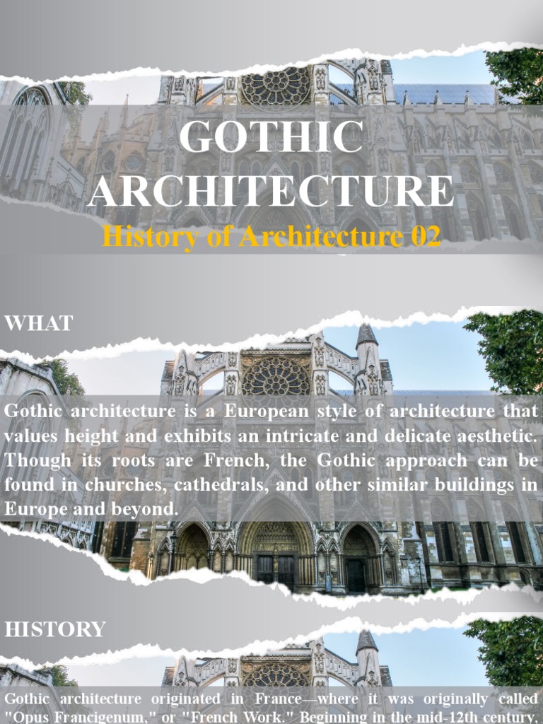 Gothic Architecture | PDF