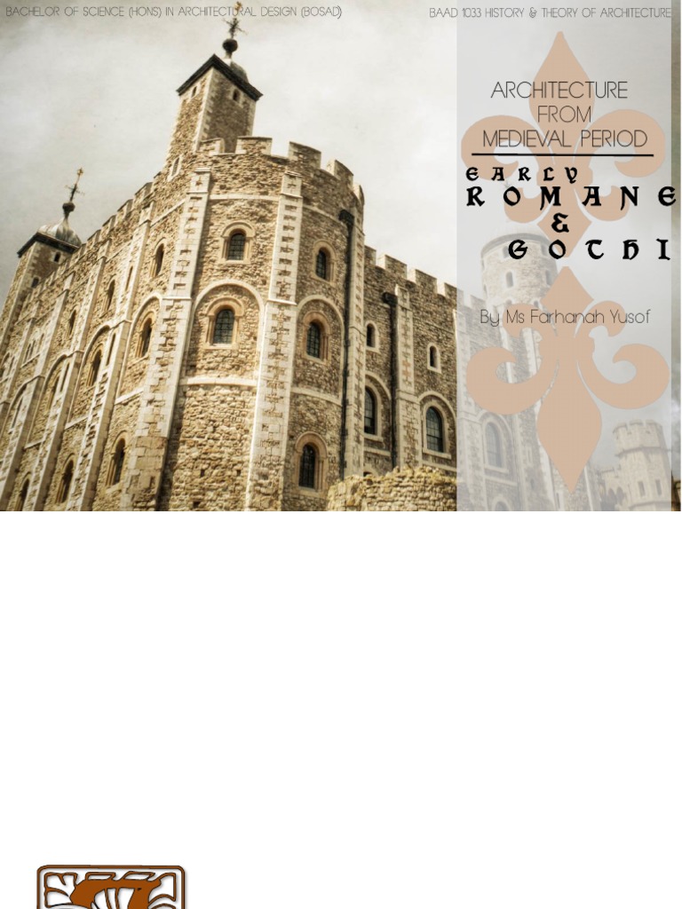 Early Medieval, Romanesque & Gothic Period - SV PDF | PDF