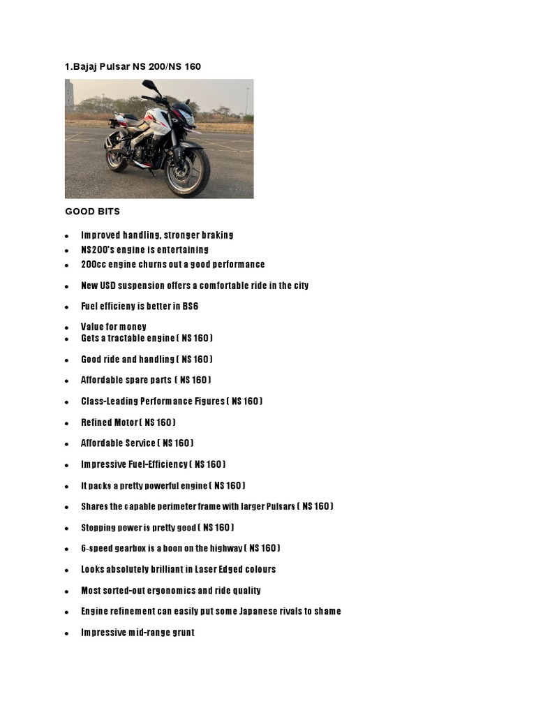 Bikes and Scooters (Petrol and EV) | PDF