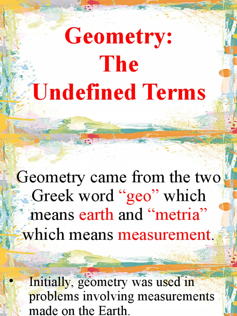 DAY 1 - Undefined Terms | PDF