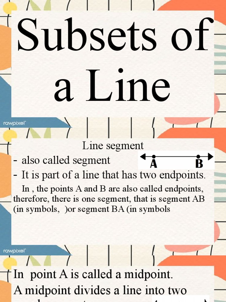 Understanding Line Segments and Points | PDF