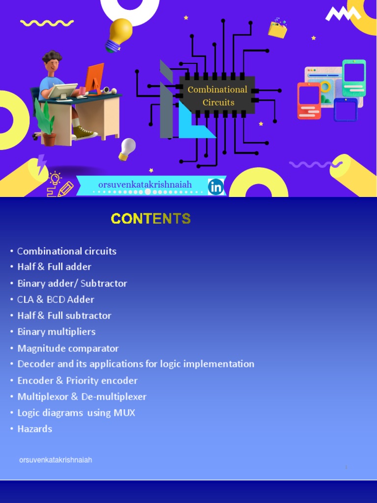 Combinational Circuits Notes Pdf Pdf