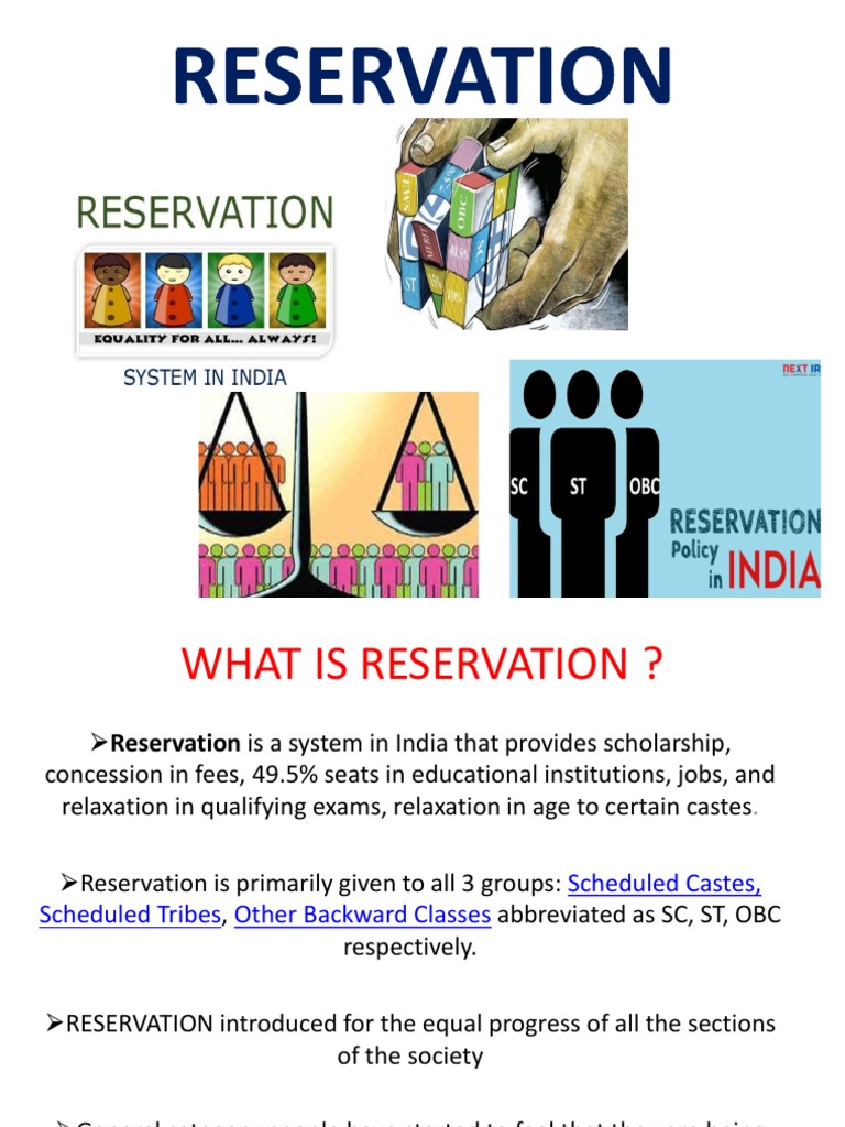 Reservation | PDF