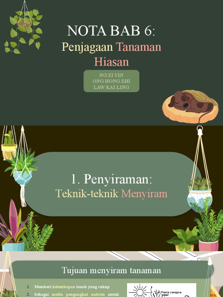 Nota BAB 6.pptx | PDF