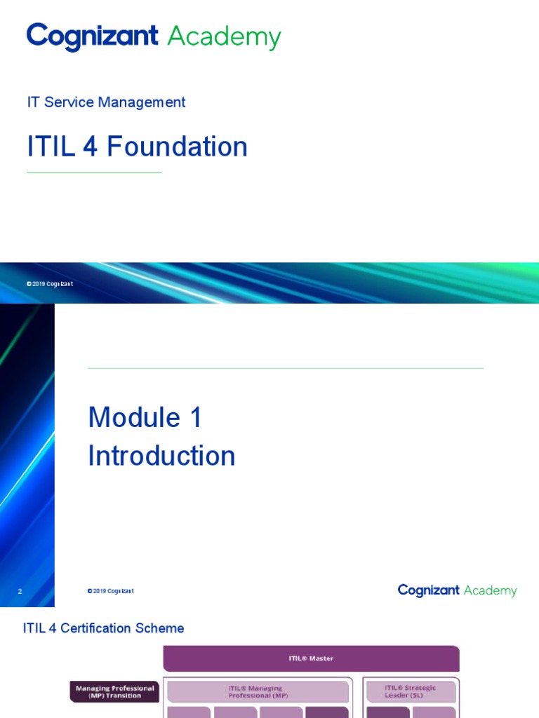 IT Service Management-ITIL 4 Foundation | PDF