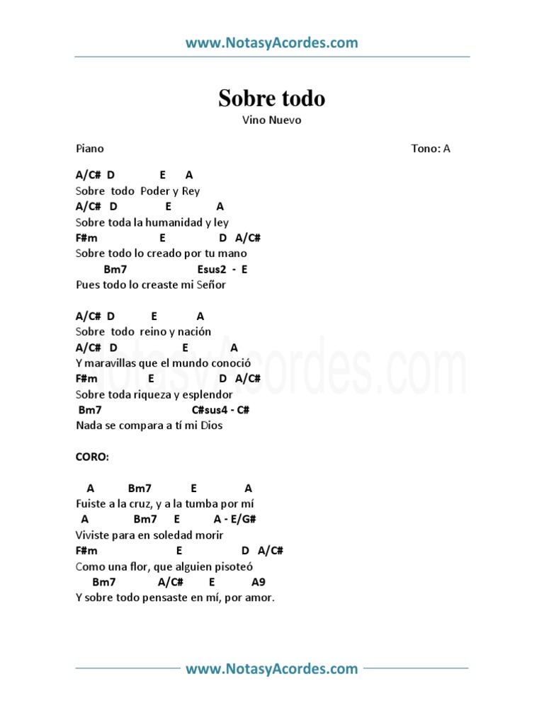 Sobre Todo Vino Nuevo PDF | PDF