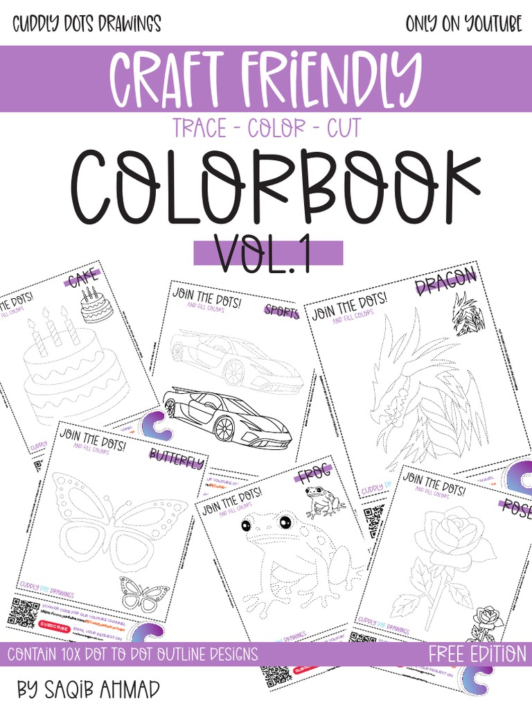 Cuddly Dots Drawings Colorbook Vol 1 Pdf