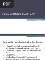 Cara Membaca Hasil Analisa Gas Darah | PDF