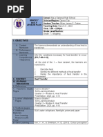 4as Detailed Lessonplan in Science 4 | PDF | Heat Transfer | Thermal ...