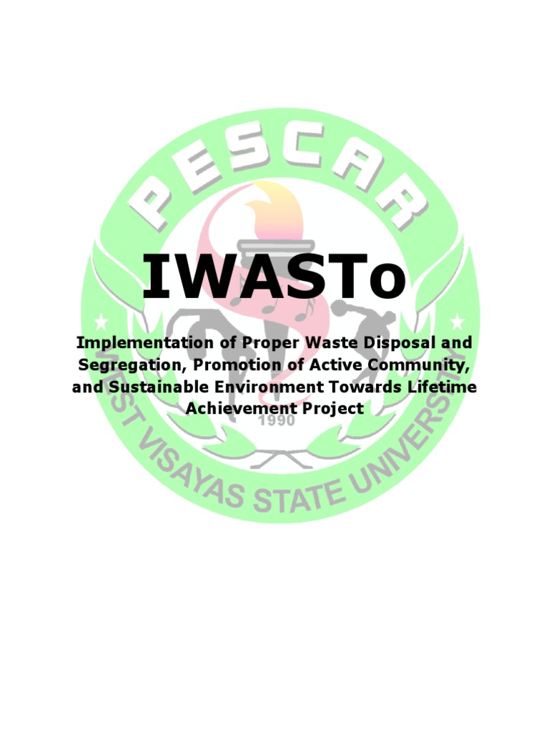 Waste Management Community Project | PDF