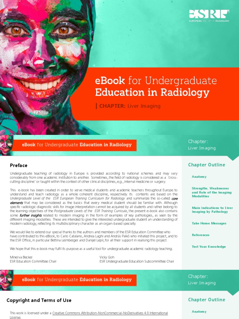 ESR Ebook For Undergraduate Education in Radiology - 08a Liver Imaging ...