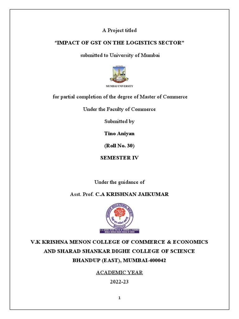 Mcom Project First Pages Format | PDF | Art