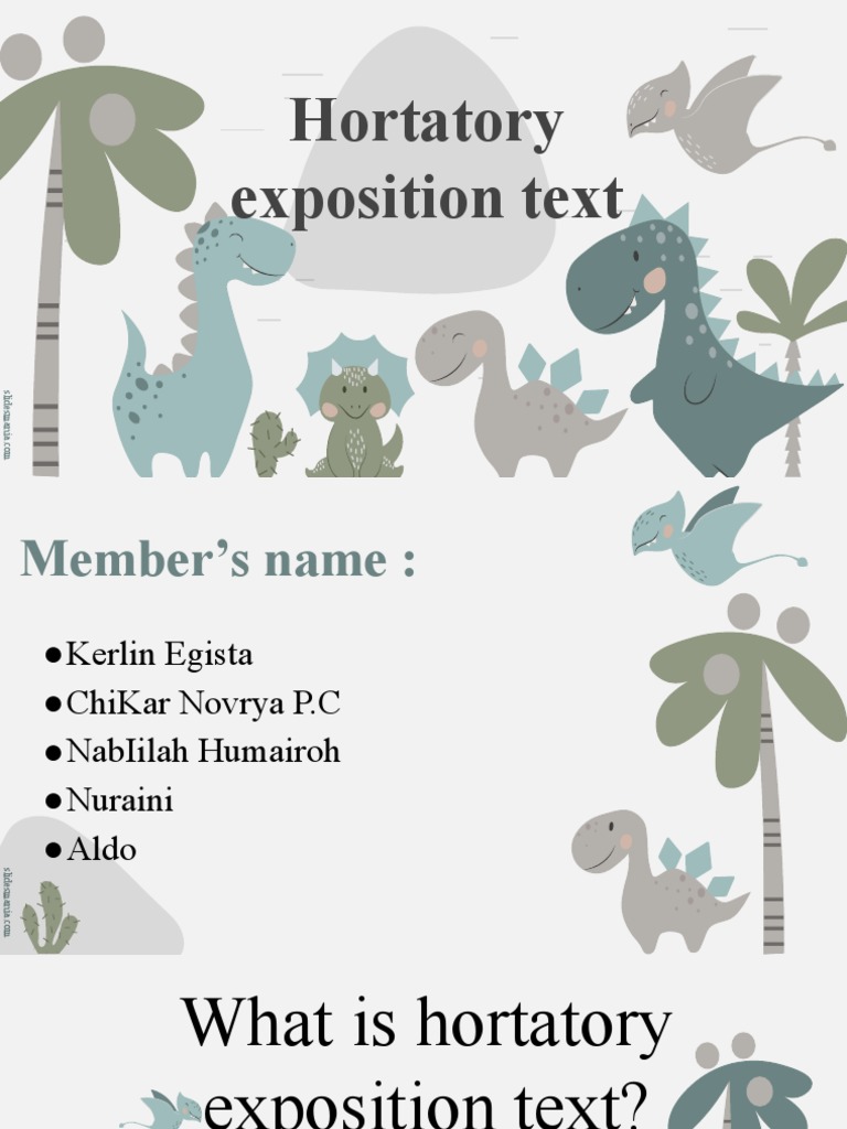 Understanding Hortatory Exposition | PDF | Career & Growth