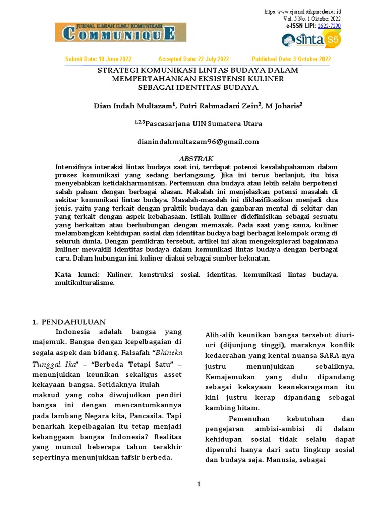 Jurnal Komunikasi | PDF