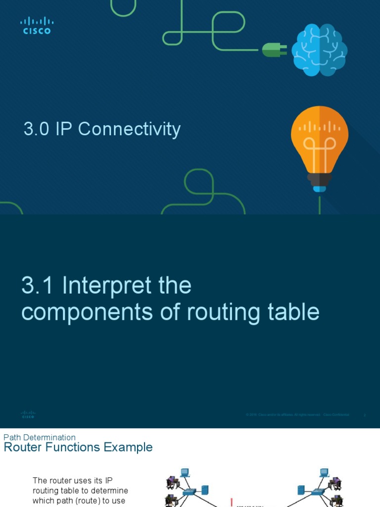 3.0 IP Connectivity.pptx | PDF