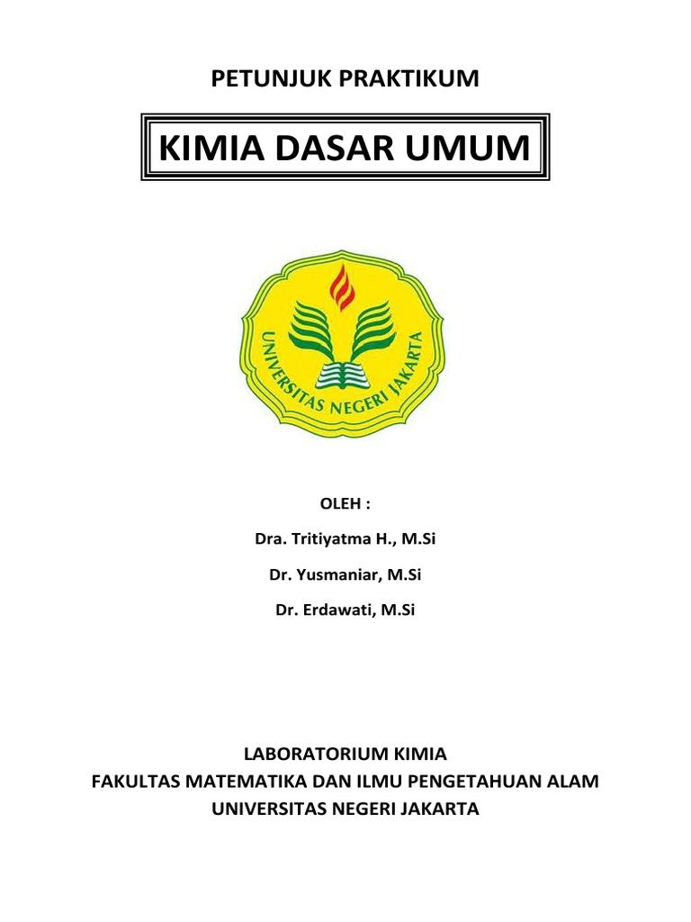 Modul Kimia Dasar Umum | PDF